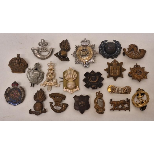 Military Cap Badges incl. Royal Army Medical Corp, Royal Artillery ...