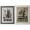 2 F/g Original magazine advert entitled 'Byrrh' approx. 34cm W x 44cm H ...