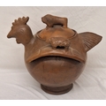 North African Cooking Pot in the form of a chicken, shell, tortoise ...