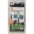 Outdoor Remote Controlled Double Socket