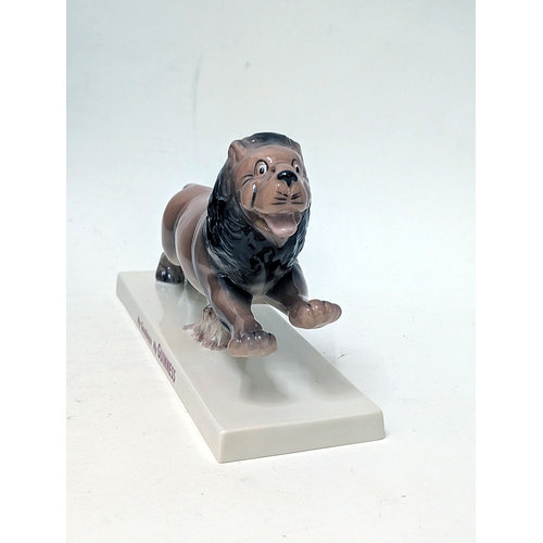 Coalport Limited Edition Guinness Figurine no. 629/1200, Lion, in box ...