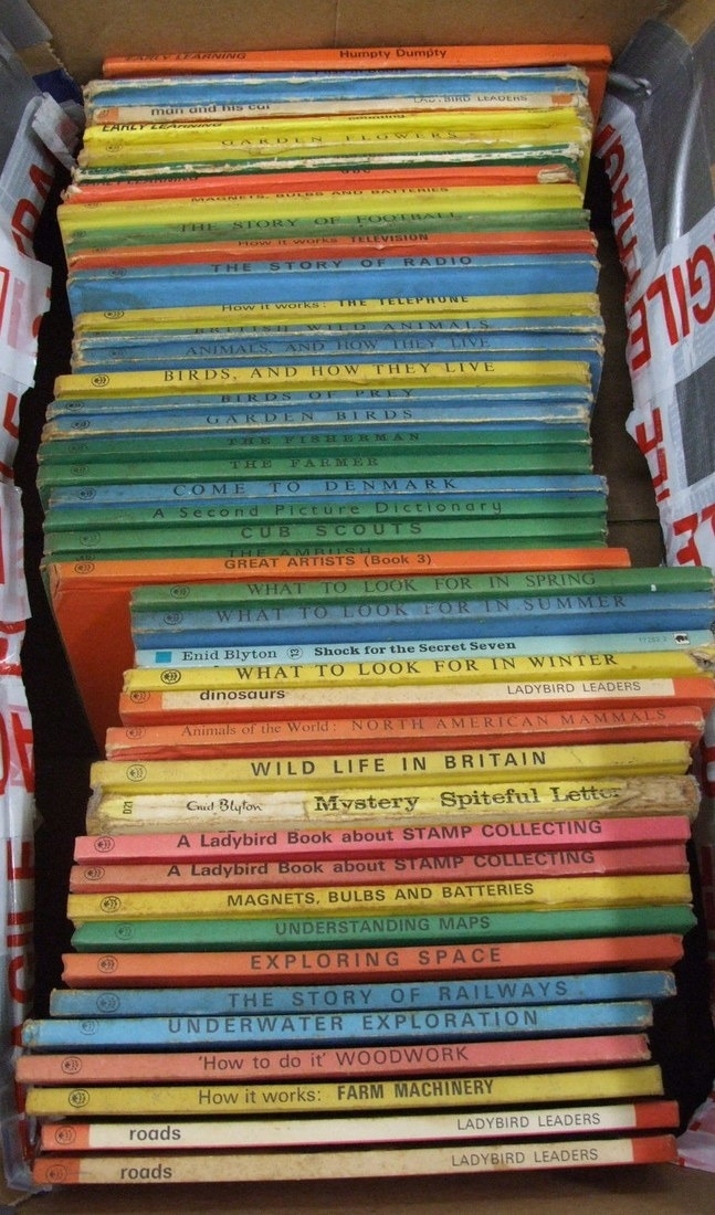 Ladybird Books incl. Garden Flowers, Magnets Bulbs & Batteries, The ...