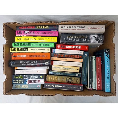 Fiction Books incl. Ian Rankin, Thomas Harris, Robert Harris, Matt ...