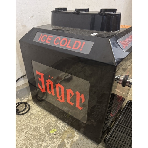 Jägermeister Cooler & Dispenser approx. 44cm H x 29cm W x 38cm D (A11)