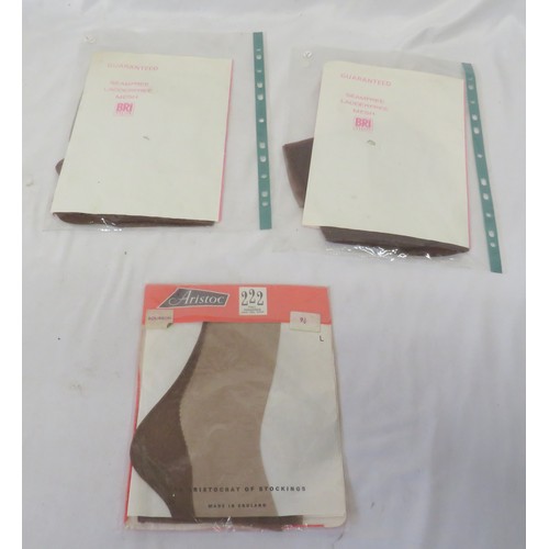 David Nieper Negligee, 2 Pairs Pin Up Girl Stockings & Aristoc Stockings