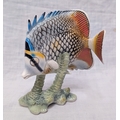 Goebel Figurine butterfly fish approx. 15.5cm H