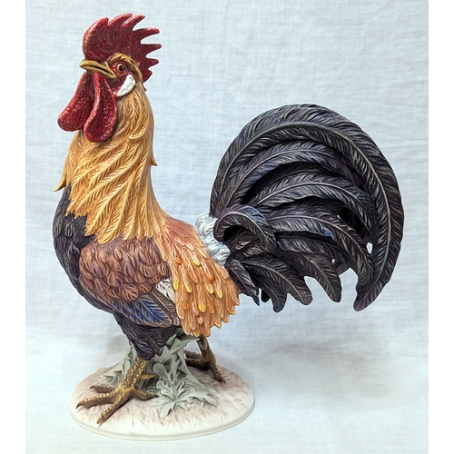 Large Goebel Figurine Rooster with impressed & painted marks to base ...