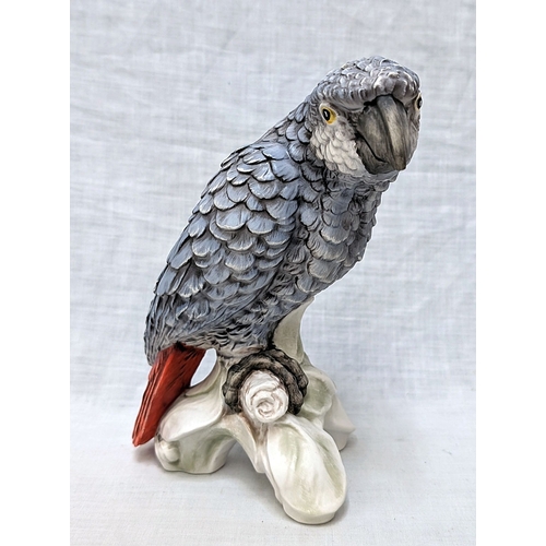 Large Goebel African Parrot Figurine approx. 21cm H