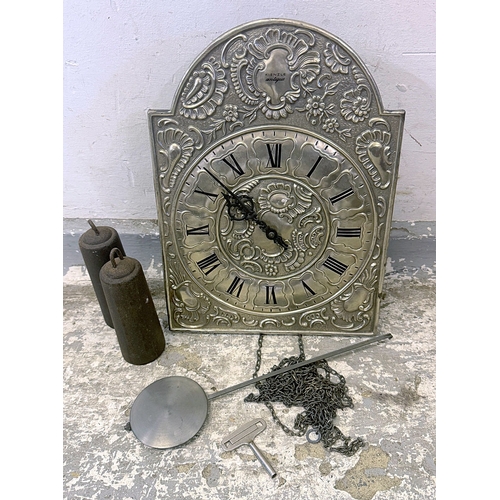 Reproduction Kienzle French Style Vineyard Clock, painted Roman ...