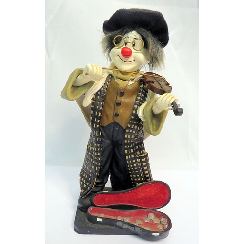 Xystos Hobo Clown Ziggy with box, approx. 23cm H & Xystos Hobo Clown ...