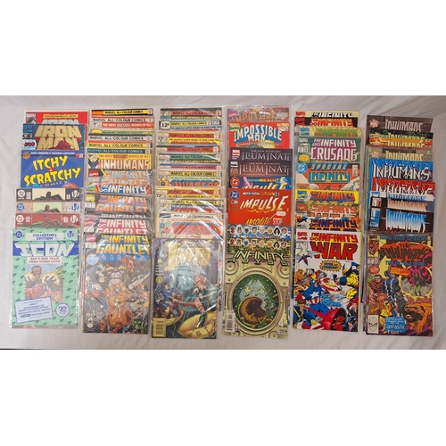 Approx. 60+ Marvel & Other Mixed Comics mainly from 1970s, 1980s, 1990s ...