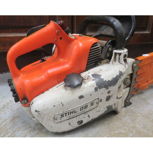 Large Stihl 08S Petrol Chainsaw UNTESTED