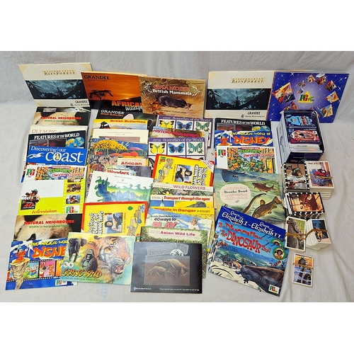 Collectors Cards incl. cigarette card albums, PG Tips albums, tin loose ...