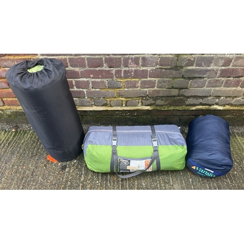 Assorted Camping Equipment incl. Vango 4 man tent, Vango double ...