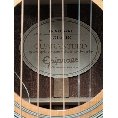 Epiphone Pro 1 Ultra NA No. 17031311829 Electro Acoustic Guitar ...