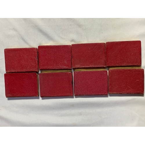 8 Volume Set - The Illustrated Miniature Shakespeare - Early 20th C.