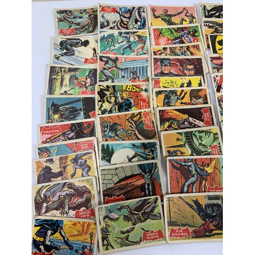 Batman "Puzzle Backs" Gum Cards 1966 - 42 of 44 Cards