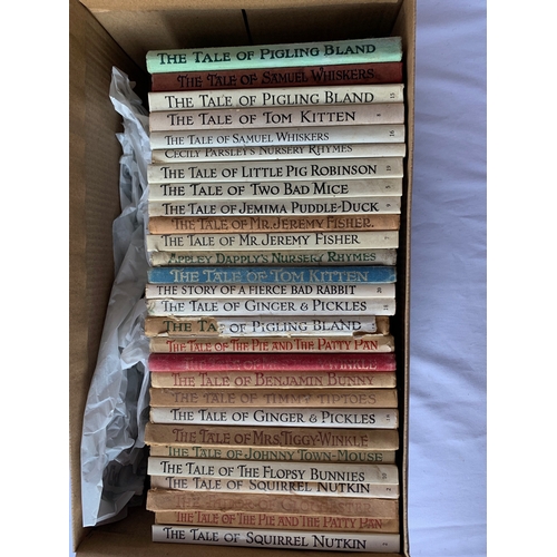 Collection of Vintage Beatrix Potter Books.