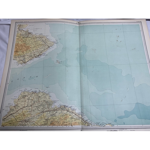 1895 Royal Scottish Geographical Society Folded Map - Dunbar and St Andrews