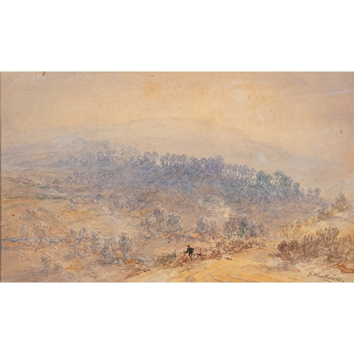 George Weatherill (British, 1810-1890) Walking the dog on the York ...