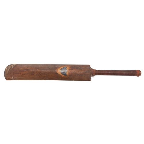 Percy G. H. Fender cricket archive: 1912: A presentation cricket bat ...