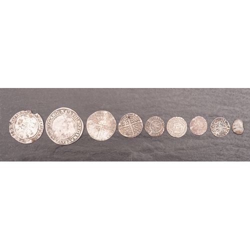 A mixed hammered group, containing Edward IV groat, Henry VI penny ...