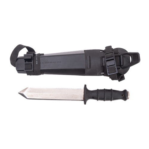 A Royal Navy Diver's knife circa.1970, maker John Nowill & Sons Ltd ...