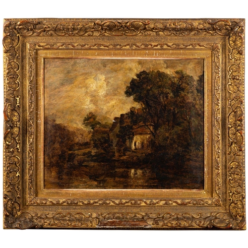 After John Constable (British, 1776-1837) - Willy Lott's House - Oil on ...