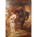 Edward Henry Corbould (1815-1905) - '''Nobody Axed You Sir'' She said ...