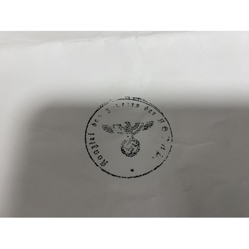 German Ink Stamp, 5" with Wood Handle - Details of What Stamp Reads see ...