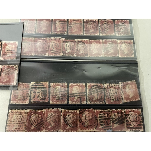 Collection of x 45 Penny Red Stamps