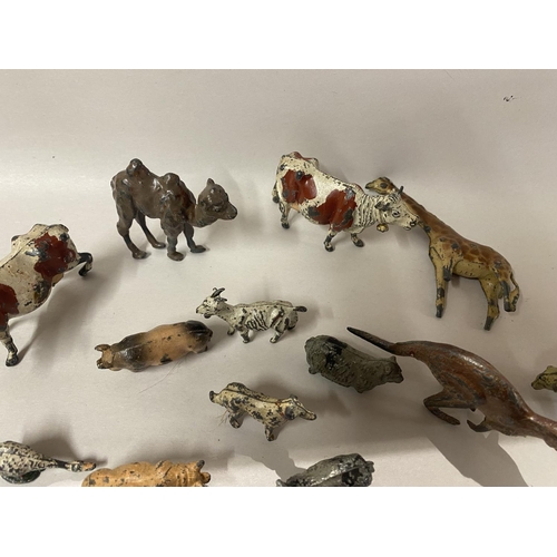 Quantity of Vintage Lead Animals