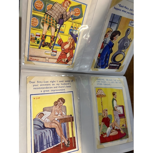 Album of 80+ Vintage Comical Seaside Postcards