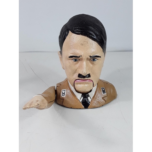 Cast iron novelty Hitler nutcracker