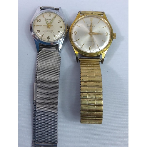 Boxed Van Loren watch and 2 vintage wrist watches (Haval 17 jewels ...