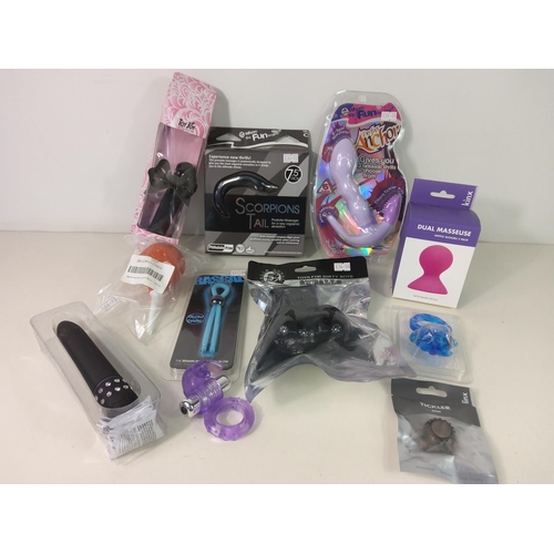 Selection of adult toys