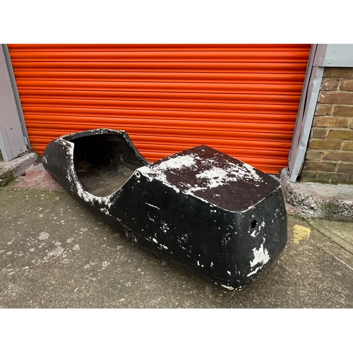 Vintage squire side car pod in need of refurbishment.