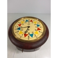RAF wall clock with Fusee movement (glass broken)