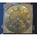 A Georgian Oak 30hr. Longcase Clock, brass dial signed John Hancock of ...