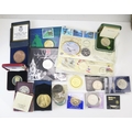 A Selection of Coin Covers and Commemorative Crowns, etc.