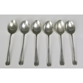 A set of six Edward VII silver coffee spoons, maker Stokes & Ireland ...