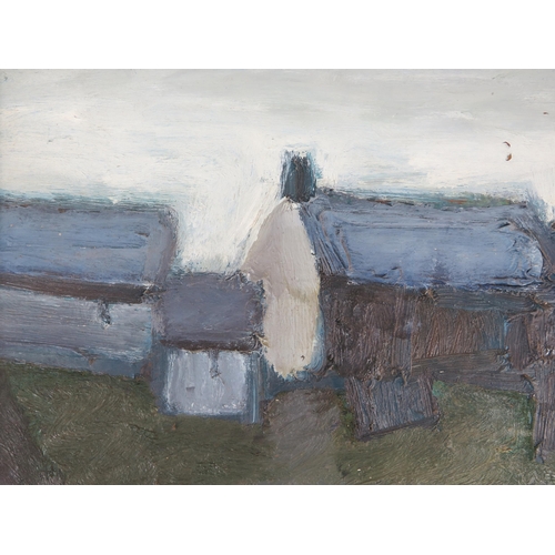 Peter Reid - twentieth century artist, 'Tavy Evening' 1965, oil on ...