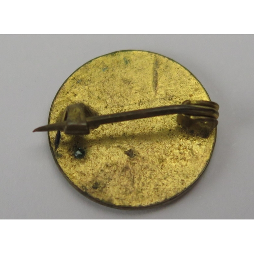 A World War II period silver and enamel AVF Friends of Free French ...