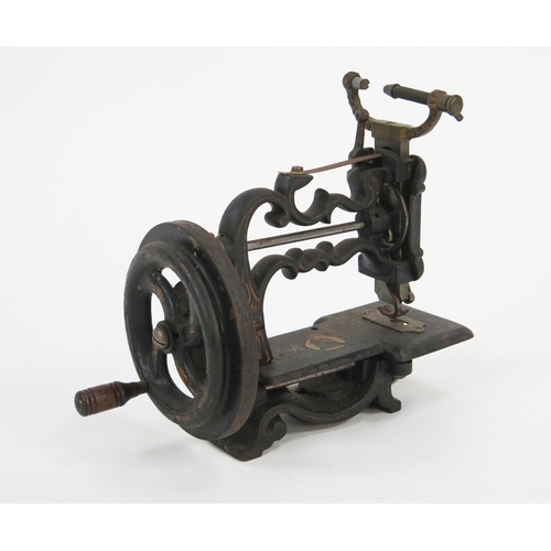 James G. Weir Cast Iron Sewing Machine