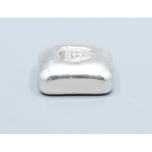 999 silver 1Troy ounce Southern Cross Bullion hallmarked dump nugget