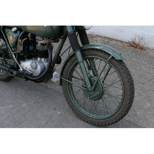 1967 BSA WD B40 // Registration Number: FBZ 6780 / Frame Number: B40GB ...