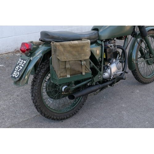 1967 BSA WD B40 // Registration Number: FBZ 6780 / Frame Number: B40GB ...