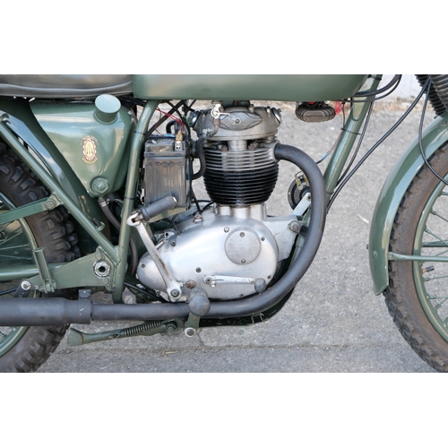 1967 BSA WD B40 // Registration Number: FBZ 6780 / Frame Number: B40GB ...