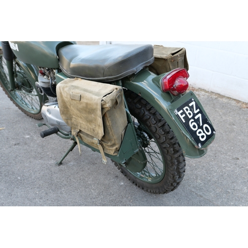 1967 BSA WD B40 // Registration Number: FBZ 6780 / Frame Number: B40GB ...