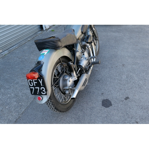 1949 Sunbeam S8 500cc Registration Number: GFY 773 Frame Number: S8 ...